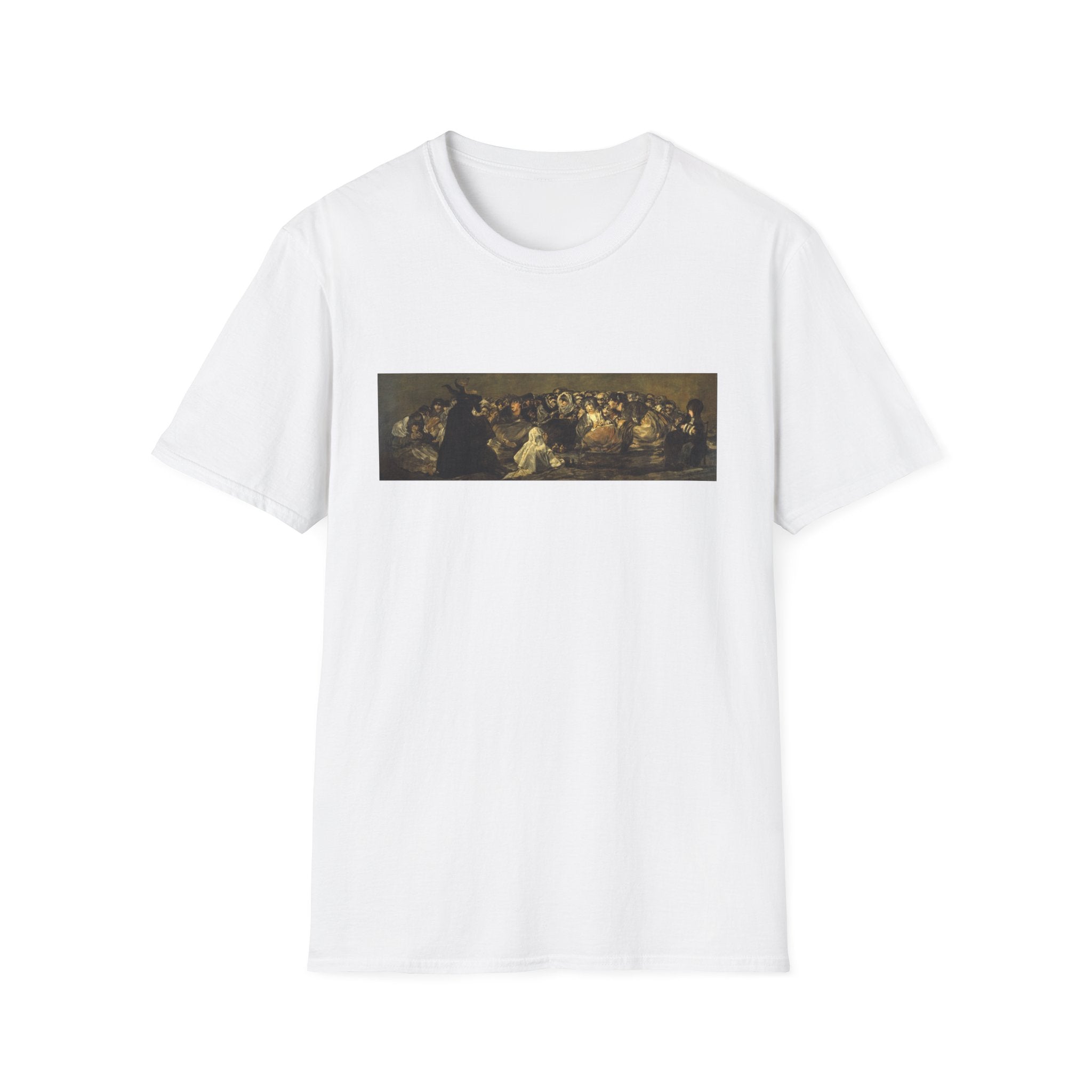 1821 francisco goya painting, witches' sabbath (the great he-goat) tsh ...