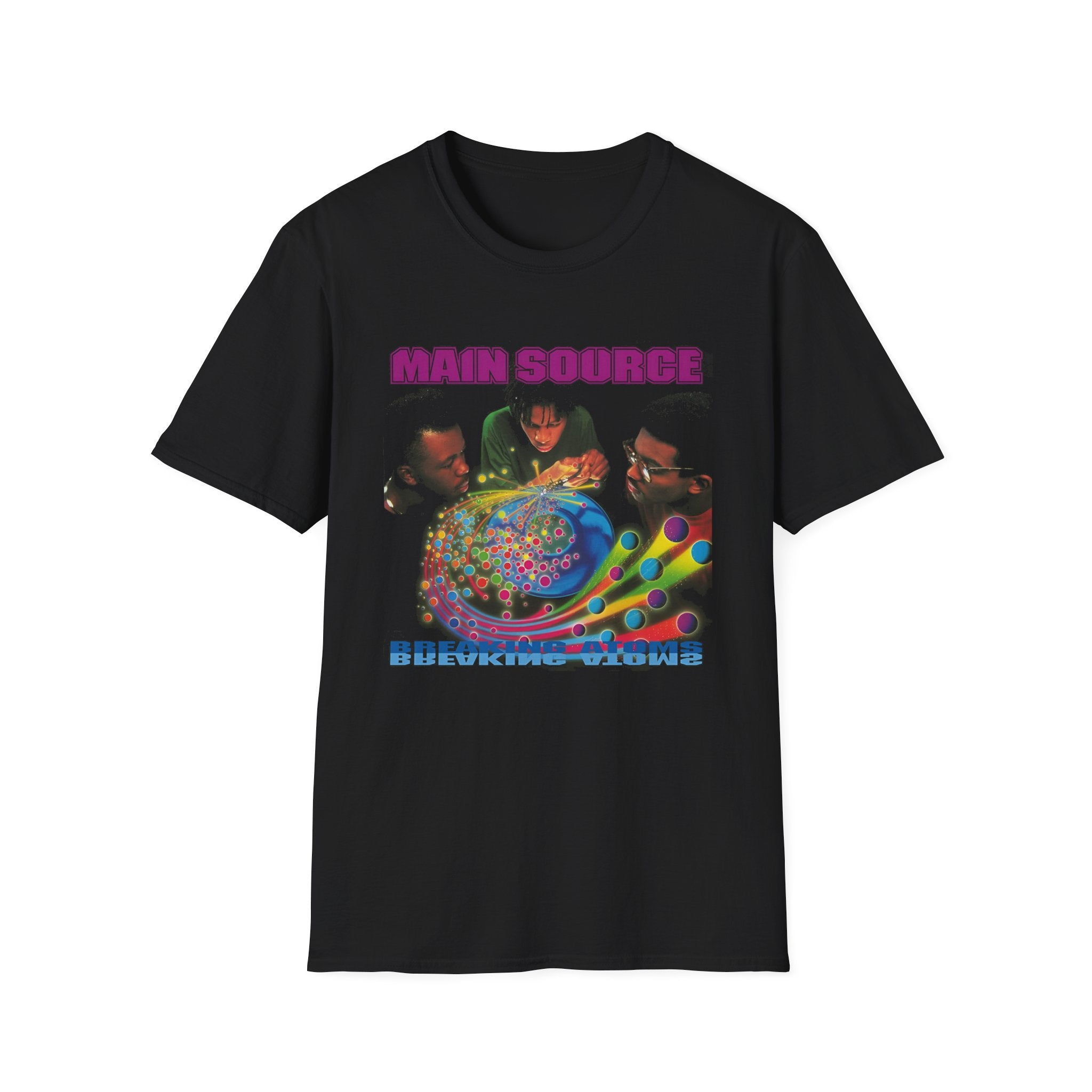 main source 1991 breaking atoms album tshirt – whatmart